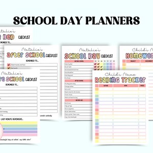 Daily Checklist | Command Center | School Routine | Behavior Chart ...