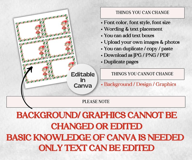 Note From Your Elf, Printable Elf Note, Printable Christmas Activities ...