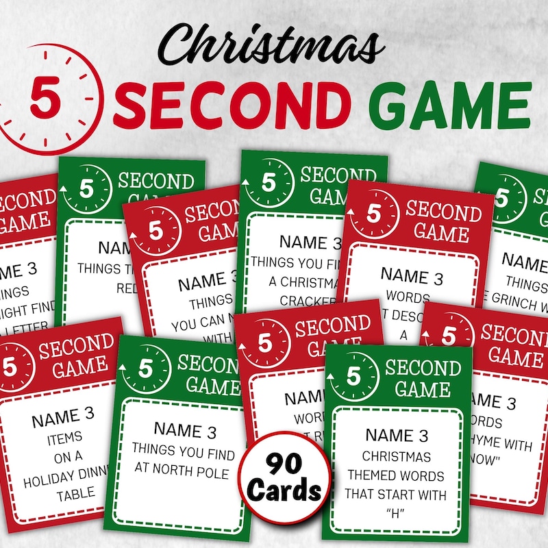 Christmas Game Ideas - Etsy