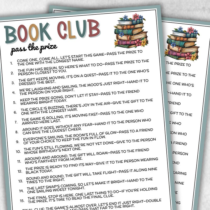 Book Exchange Themes - Etsy UK