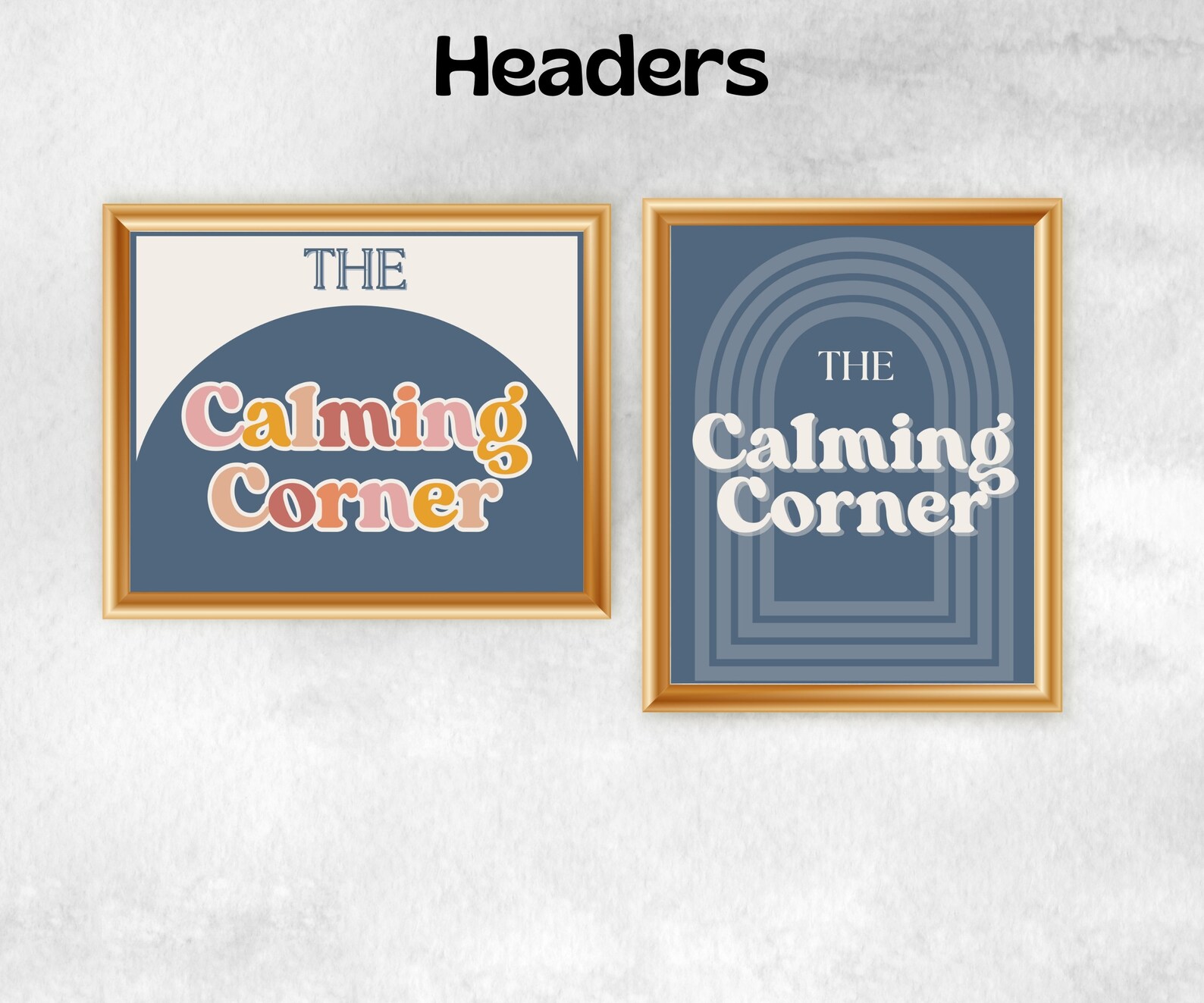 Feelings Chart, Calm Corner Classroom Poster, Calming Corner Signs ...