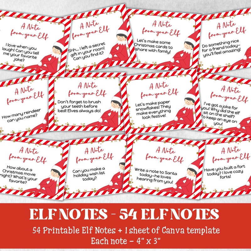 Elf Notes - Etsy
