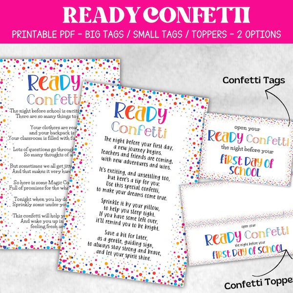 Ready Confetti - Etsy UK