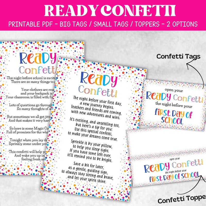 Teacher Confetti - Etsy