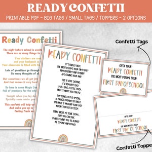 First Day of School Gift, Back to School Gift, Night Before School ...