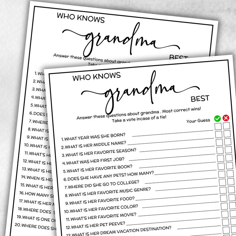 But Grandma Knows - Etsy