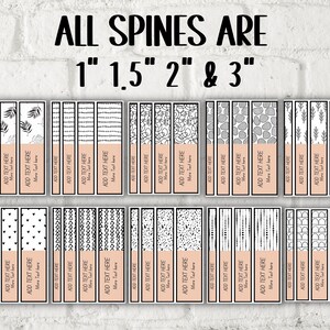 Editable Binder Covers and Spines I Printable Binder Cover I Homeschool ...