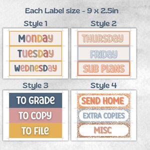 Editable Rolling Cart Labels, Teacher Trolley Organization, Teacher ...