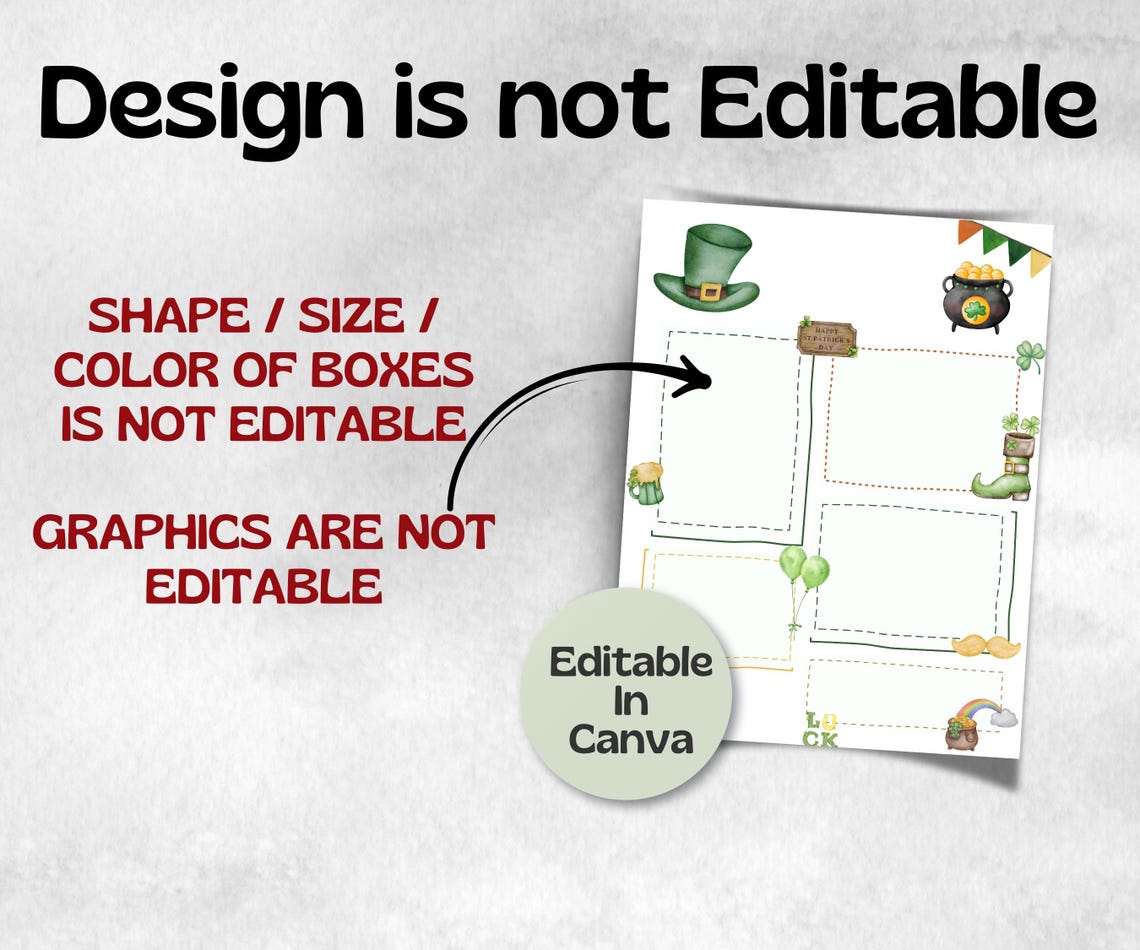 March St. Patricks Day Classroom Newsletter, Daycare Newsletter ...