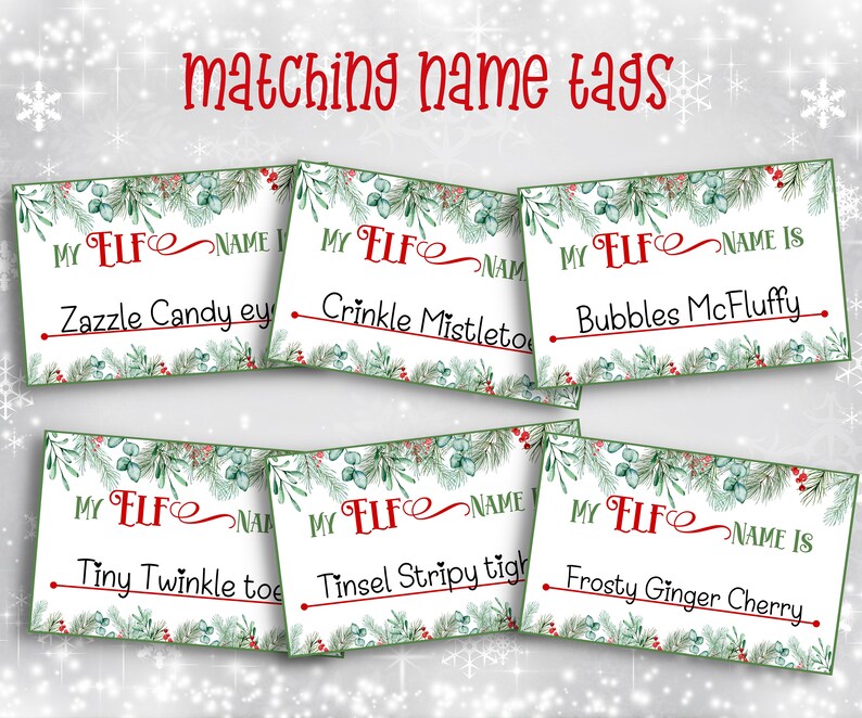 What's Your Elf Name, Elf Name Board Sign, Elf Name Generator ...