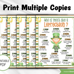 St Paddys Classroom Games, Leprechaun Name Game, St Patricks Day ...