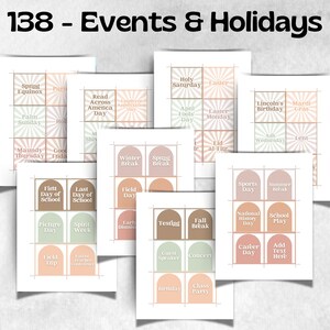 Editable Calendar Display, Classroom Calendar, Back to School, School ...