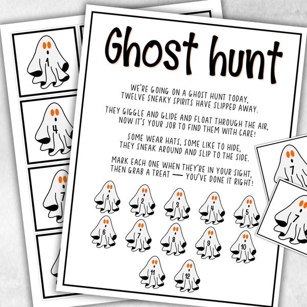 Ghost Hunt Game - Etsy