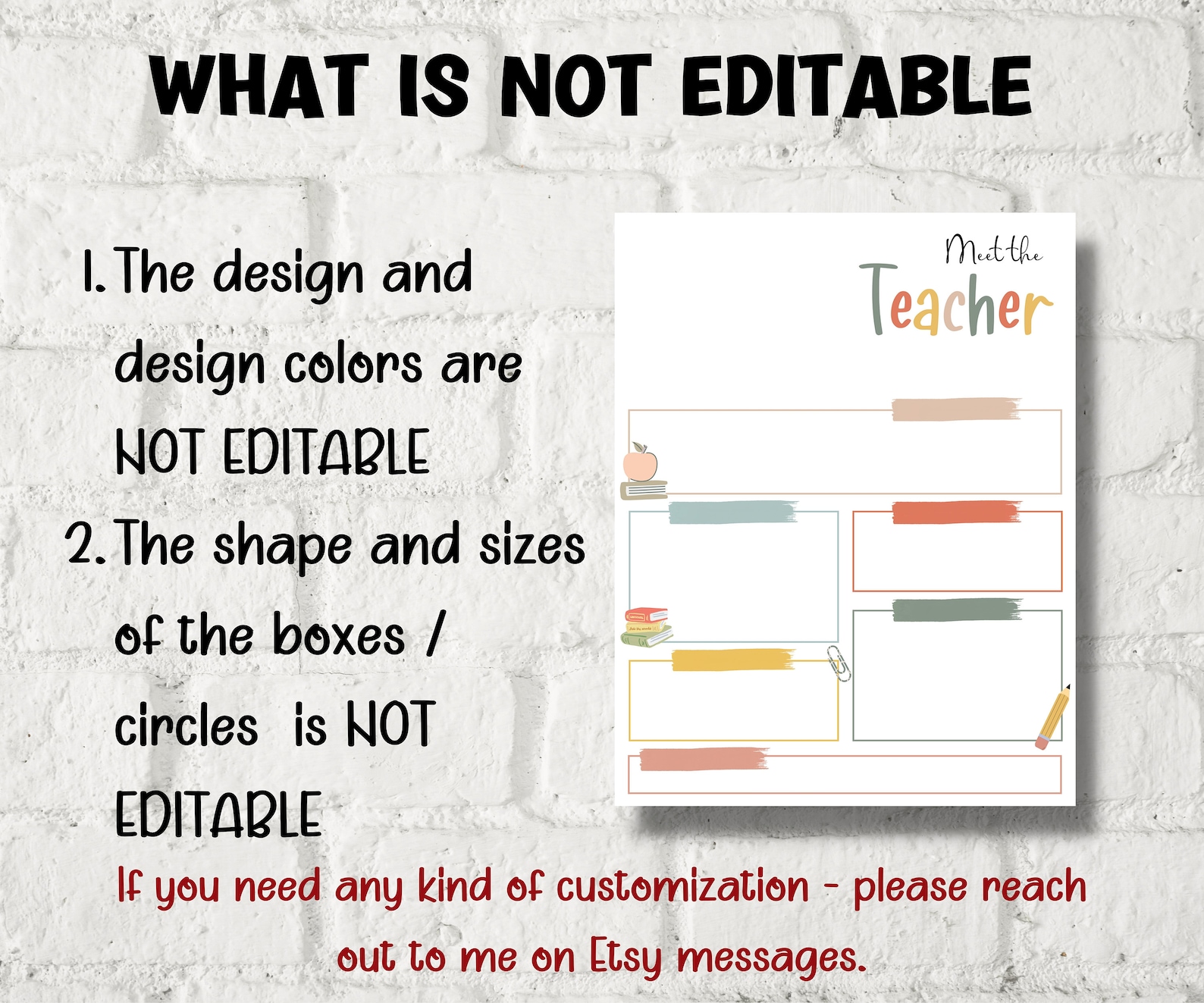 Meet the Teacher Editable I I Meet the Teacher Boho Template I Editable ...