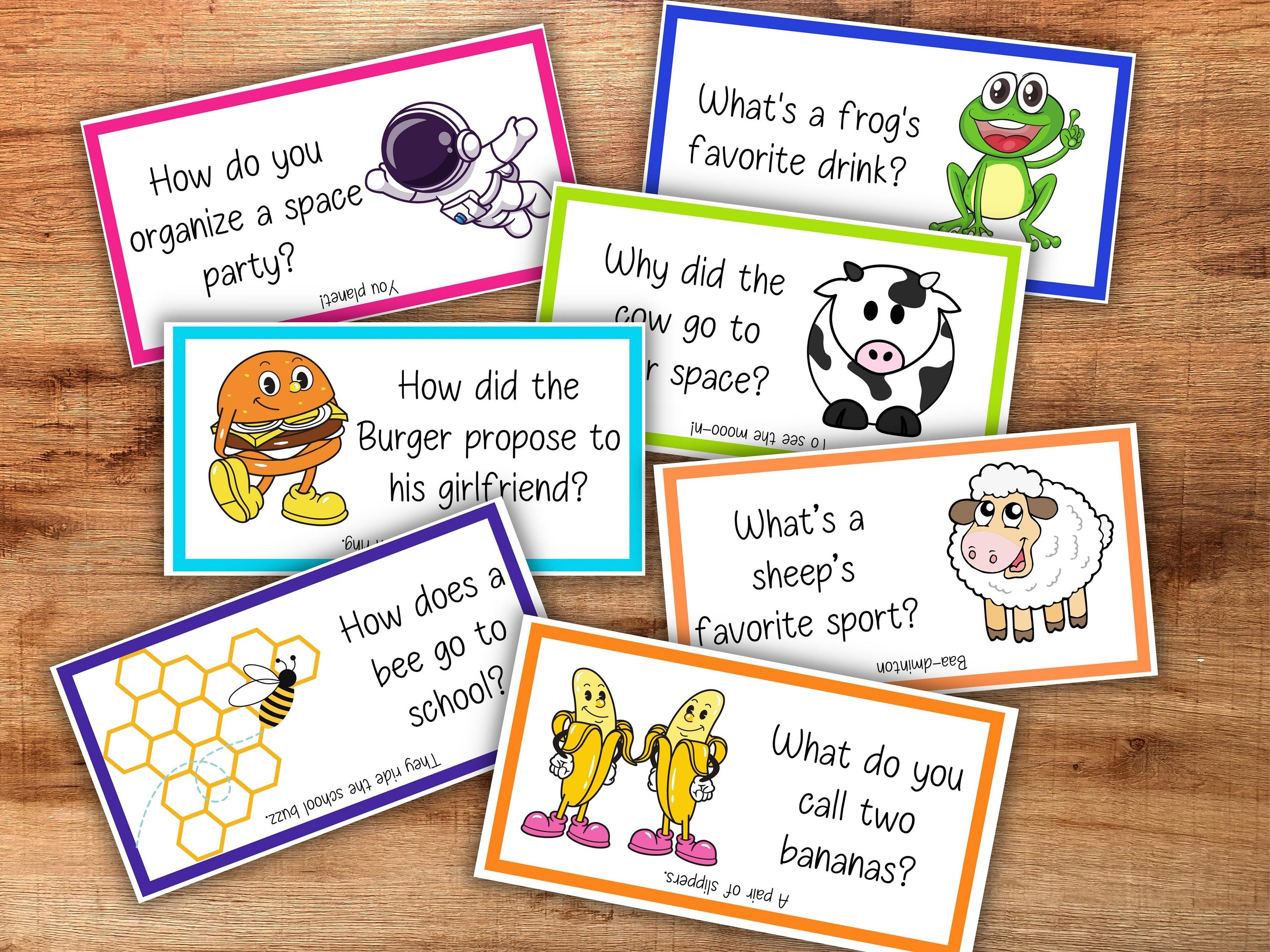 Printable 80 Lunchbox Jokes for Kids Joke Cards Funny - Etsy
