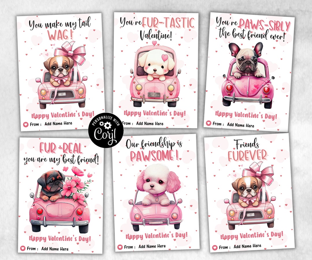 Dog Pun Card | Valentine Card | Edit With Corjl | I Labr-adore You ...