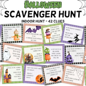 Halloween Scavenger Hunt for Kids and Teens, Scavenger Hunt for Kids ...