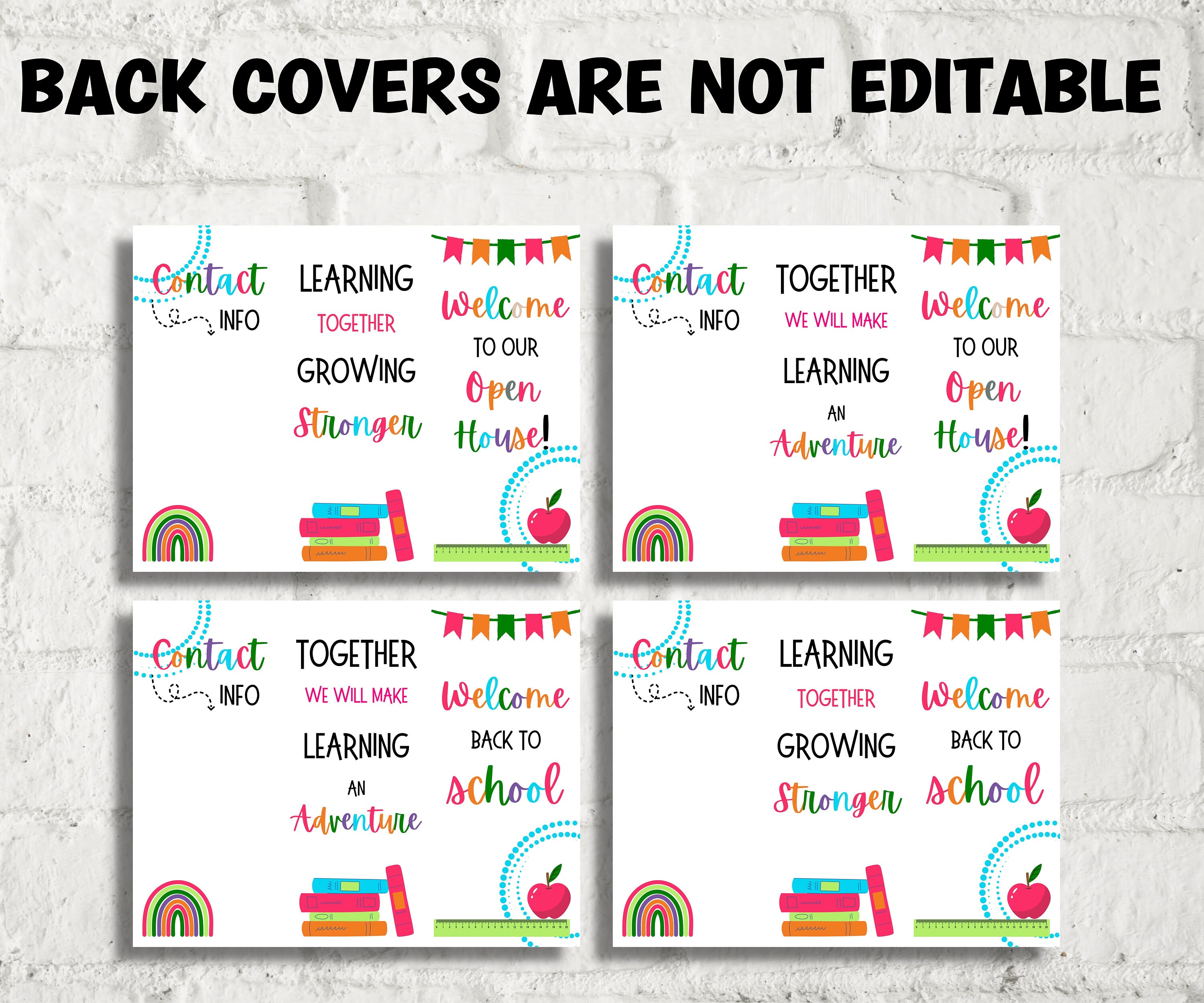 Meet the Teacher Template Editable Open House Template - Etsy