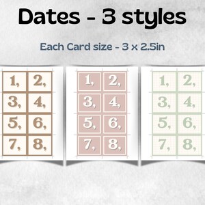 Neutral Classroom Printable Calendar, Classroom Flip Calendar, Back to ...
