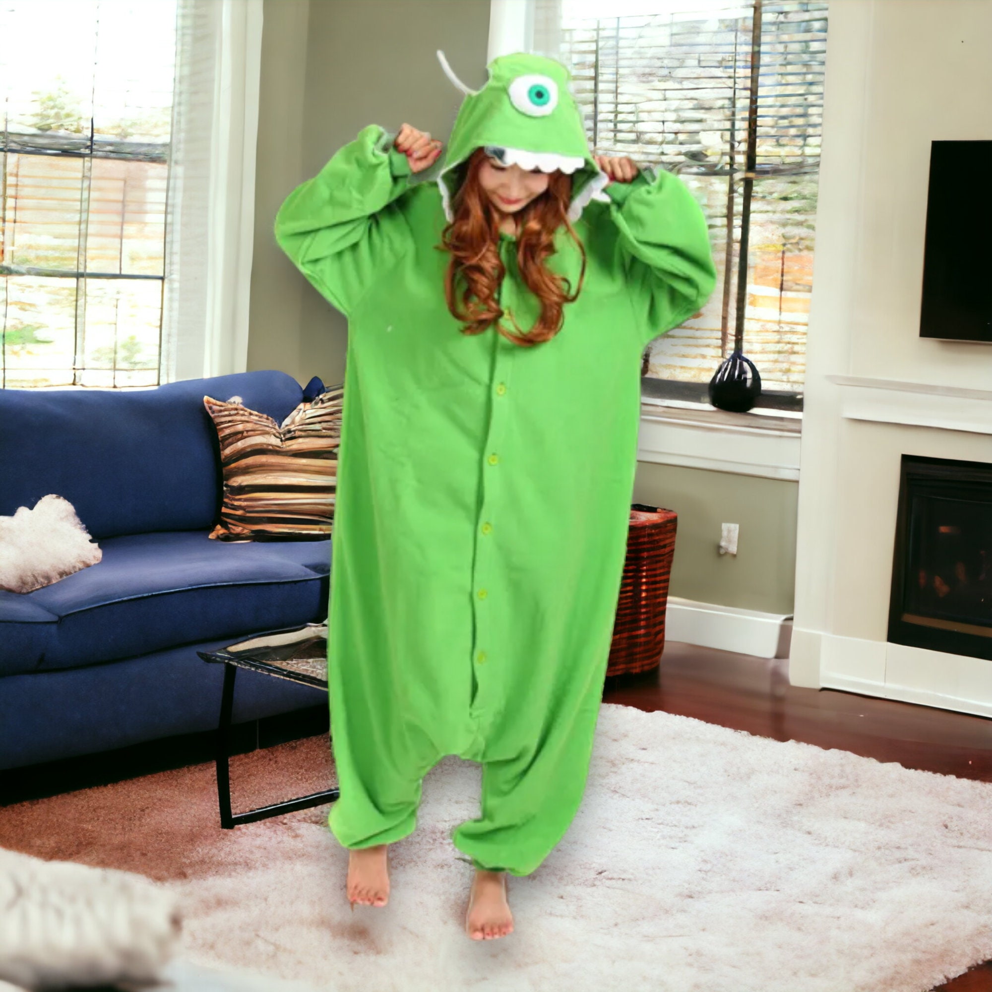 Monsters Inc. Onesie Mike Wazowski & Sullivan Onesie - Etsy Australia