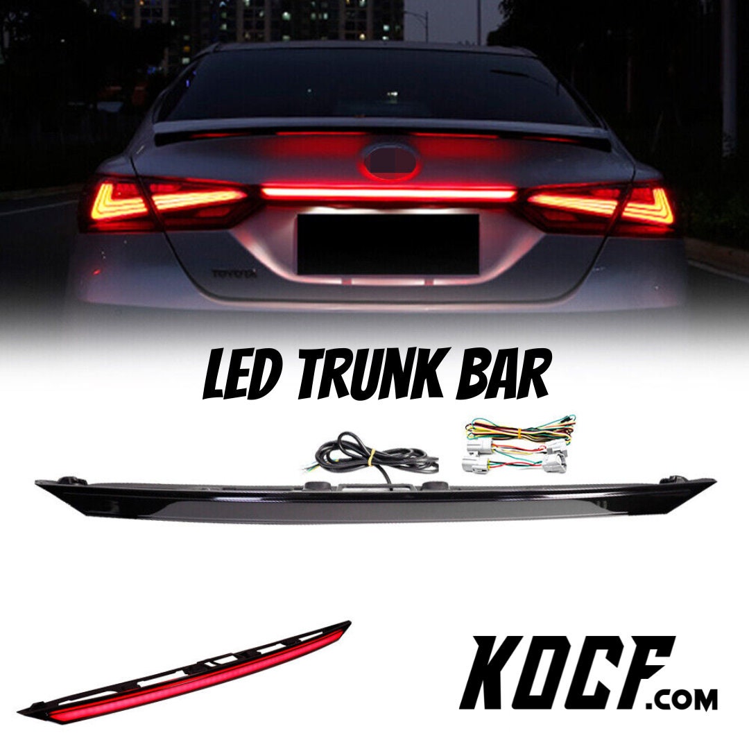 LED Trunk Bar Tail Lights Sequential Compatible for 2018-2023 Toyota ...