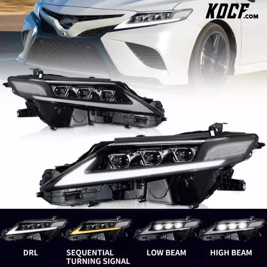 Lexus Style Triple or Double Beam Demon Headlights Compatible for 2018 ...