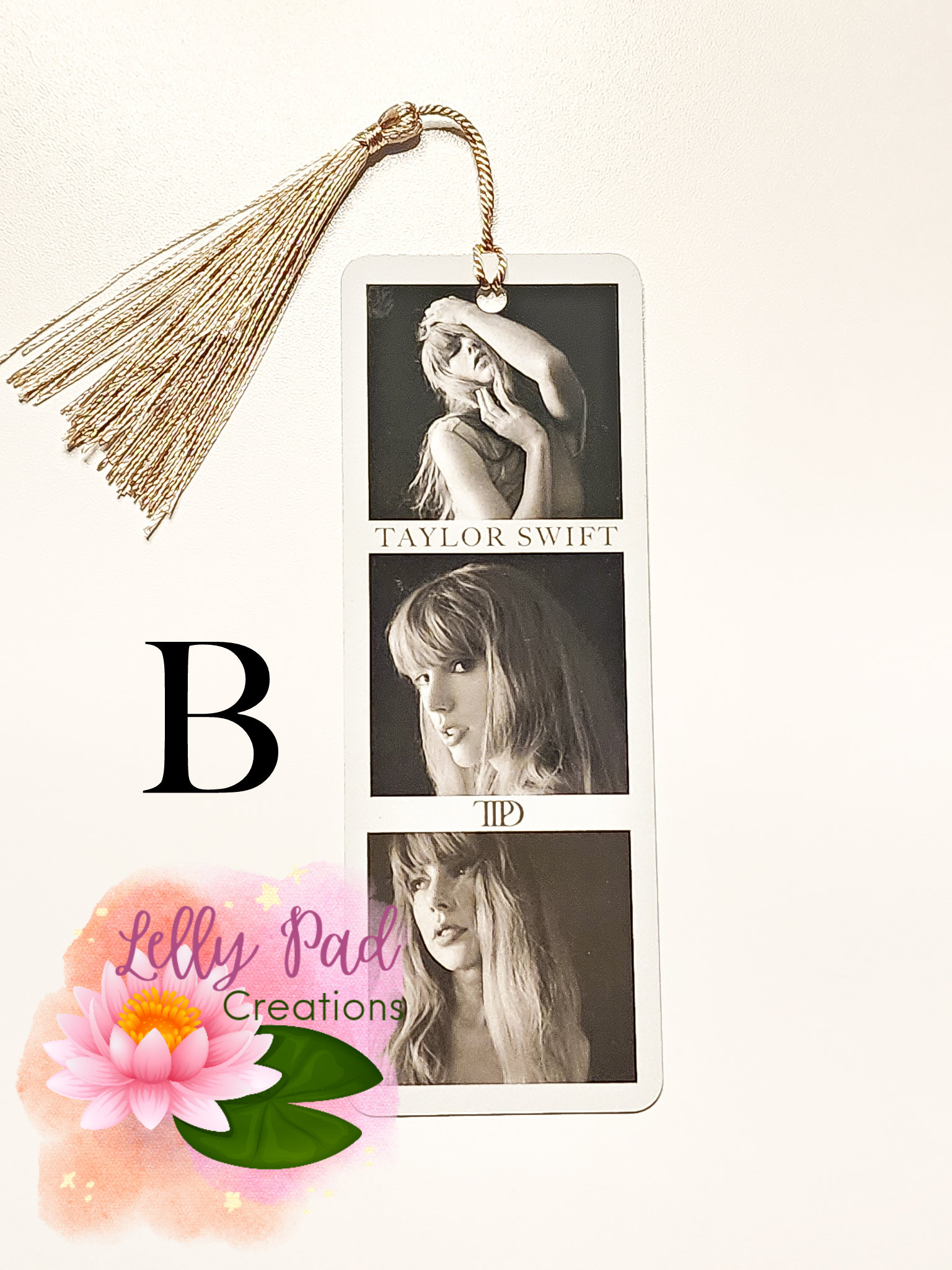 Taylor Swift TTPD Bookmarks, Aluminum Bookmarks With Tassels, Made by ...