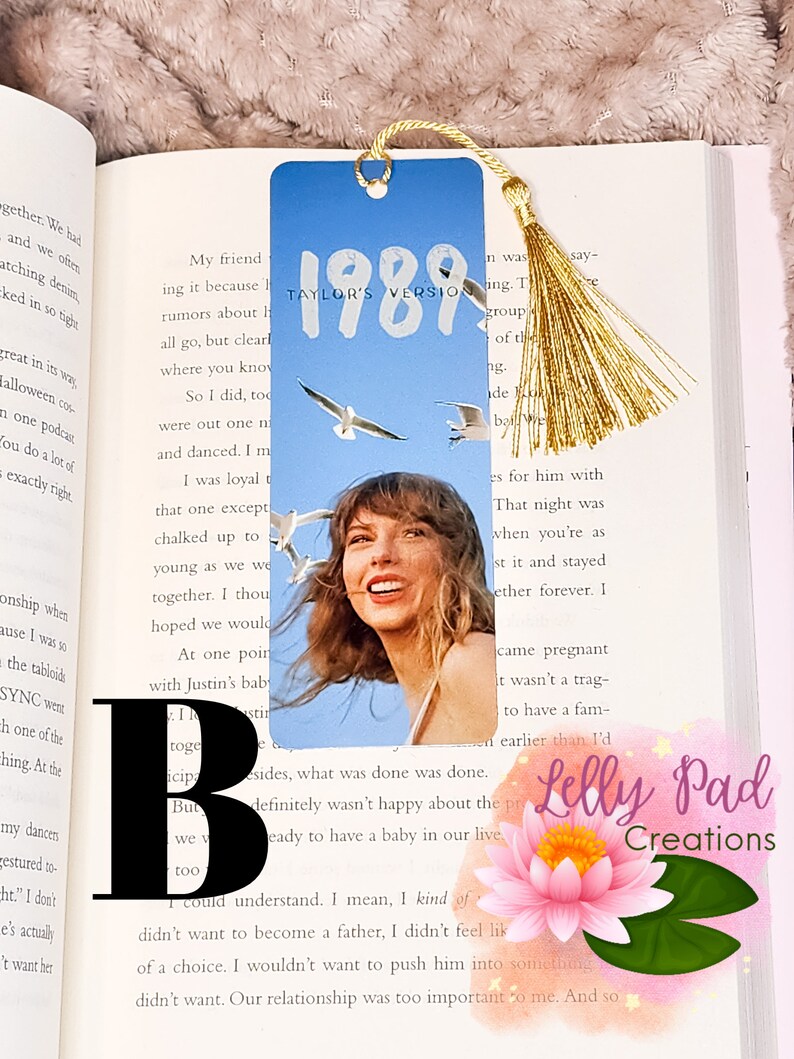 Taylor Swift Bookmarks, Aluminum Bookmarks With Tassels, Made by ...
