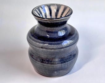 Handmade Marble Ceramic Vase, Pottery Marble Vase, Ceramic Flower Vase ...