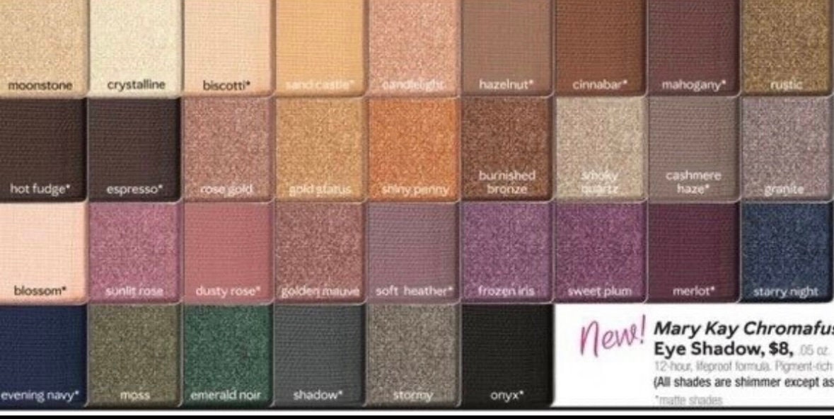 Mary Kay Eyeshadow Mary Kay Eyeshadow