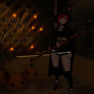 Tessa Witch Halloween Poor Optimized 3.0 Vrchat Avatar Physbones - Etsy UK