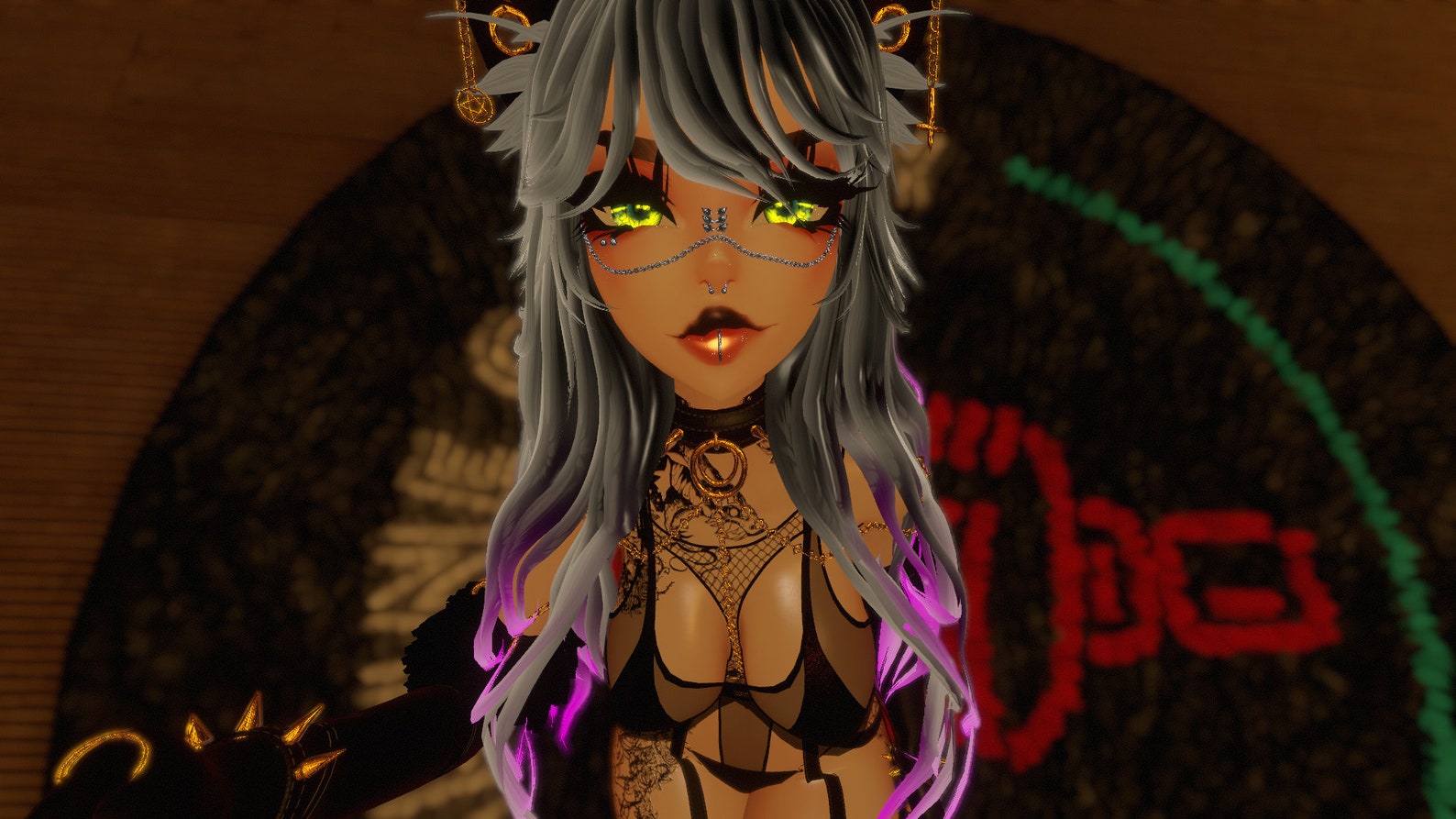 Vanessa Sexy Goth PC DPS 3.0 Avatar Physbones - Etsy