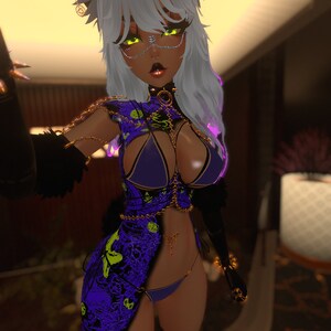 Vanessa Sexy Goth PC DPS 3.0 Avatar Physbones - Etsy
