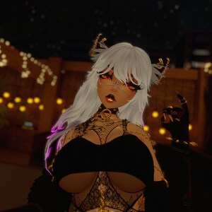 Vanessa Sexy Goth PC DPS 3.0 Avatar Physbones - Etsy