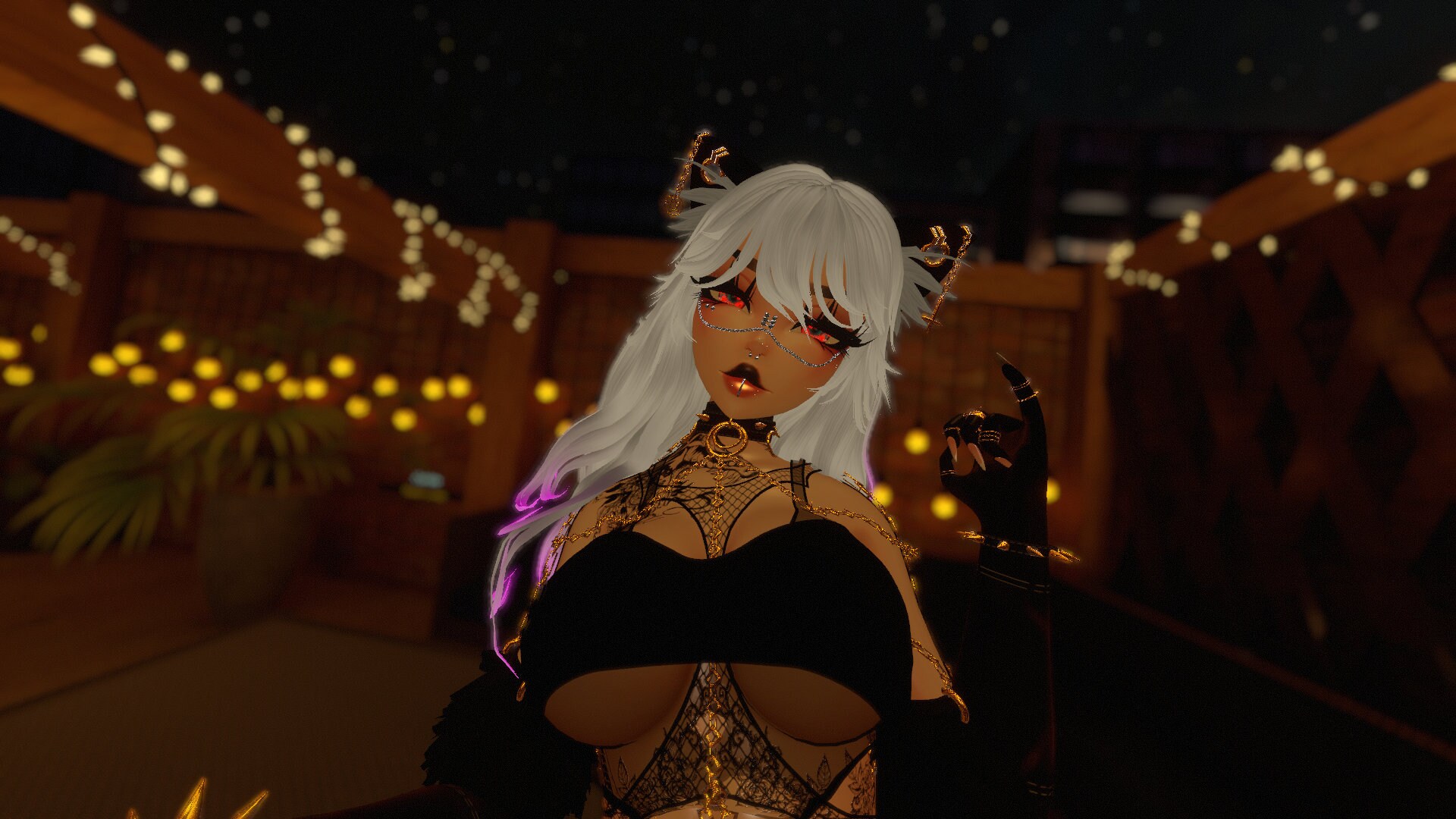 Vanessa Sexy Goth PC DPS 3.0 Avatar Physbones - Etsy