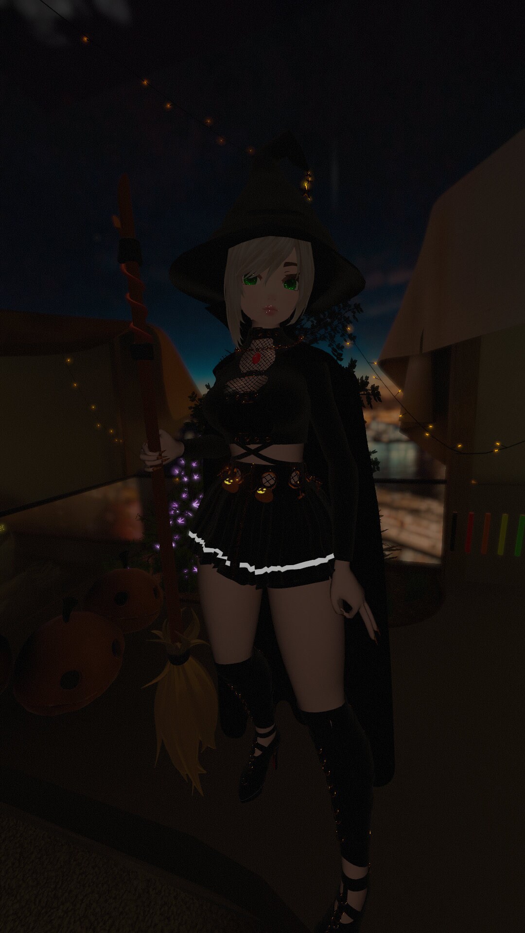 Tessa Witch Halloween Poor Optimized 3.0 Vrchat Avatar Physbones - Etsy