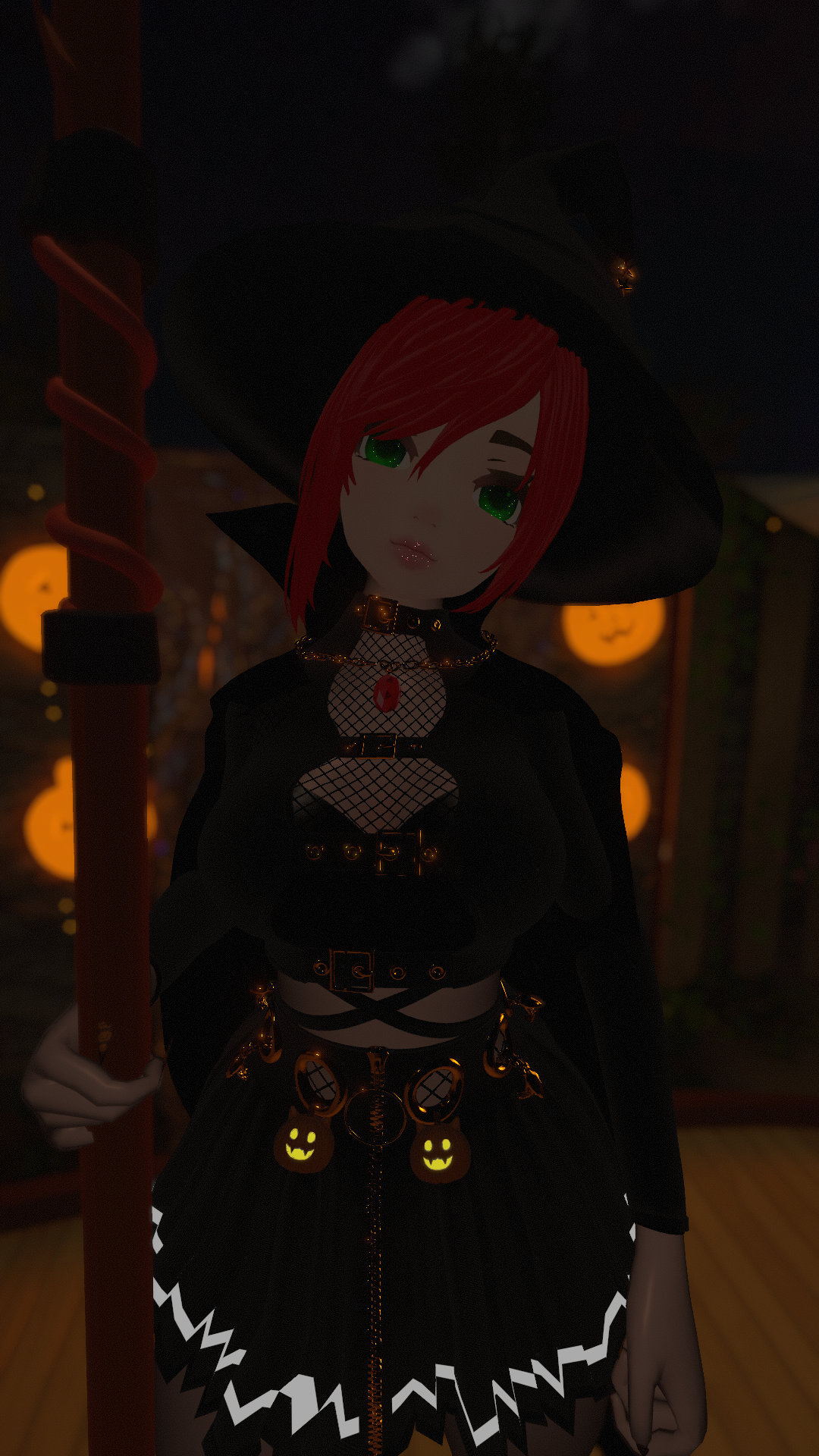 Tessa Witch Halloween Poor Optimized 3.0 Vrchat Avatar Physbones - Etsy