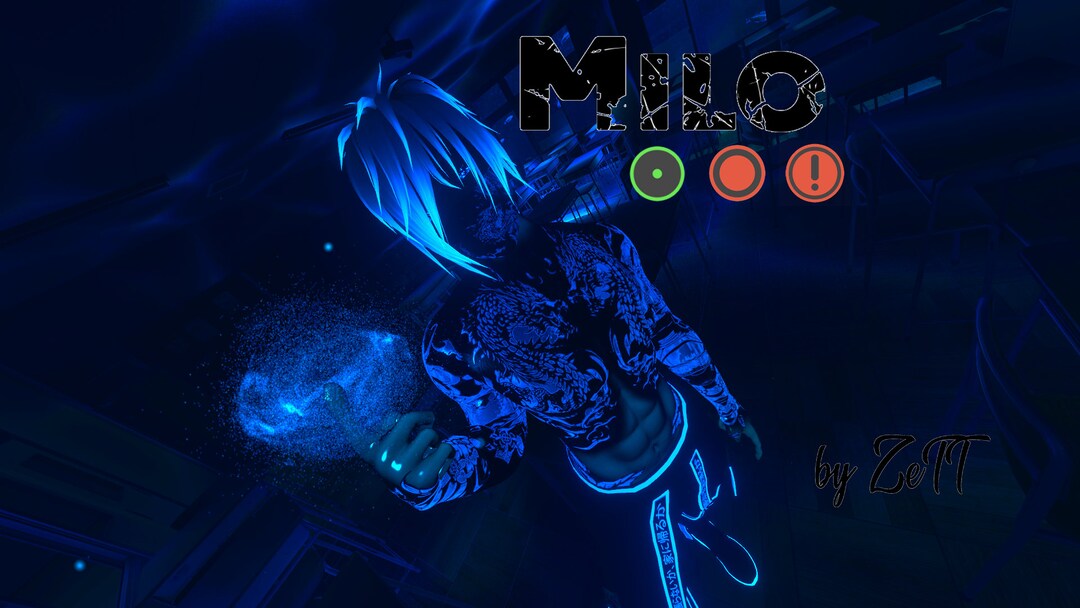 Milo PC Vrchat Avatar SPS + Green Optimized - Etsy UK