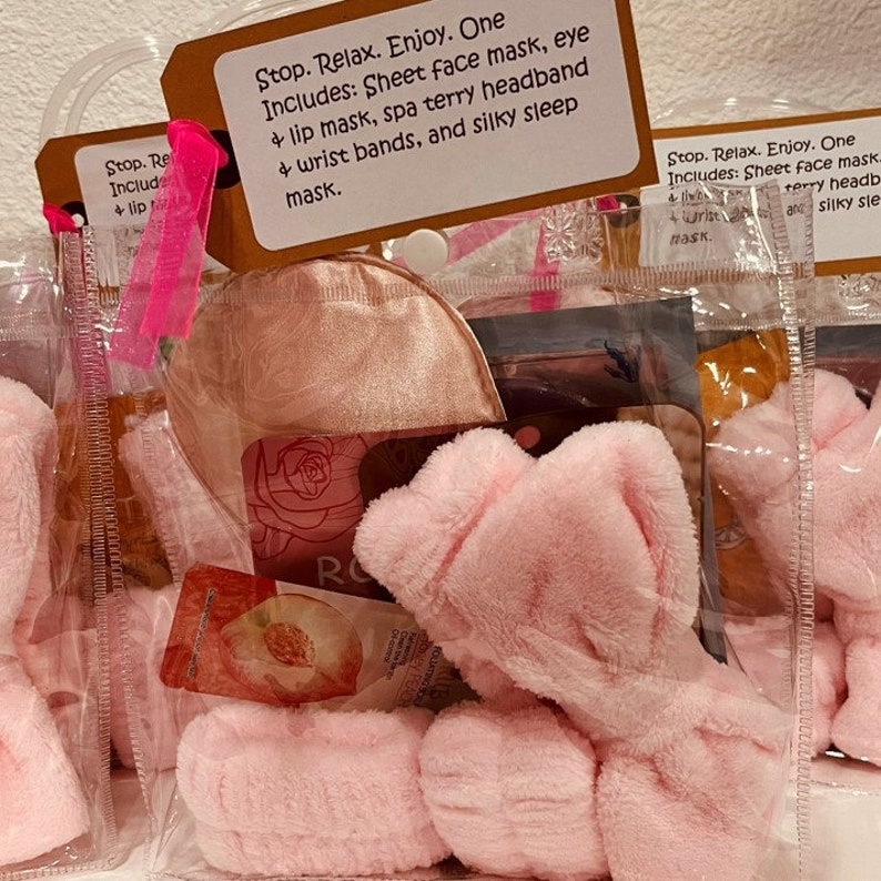 Ultimate Self-care Spa Kit for Women's- Sheet Face Mask, Eye & Lip Mask ...