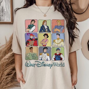 Vintage Disneyland Prince Shirt | Prince Naveen Flynn Rider Aladdin ...