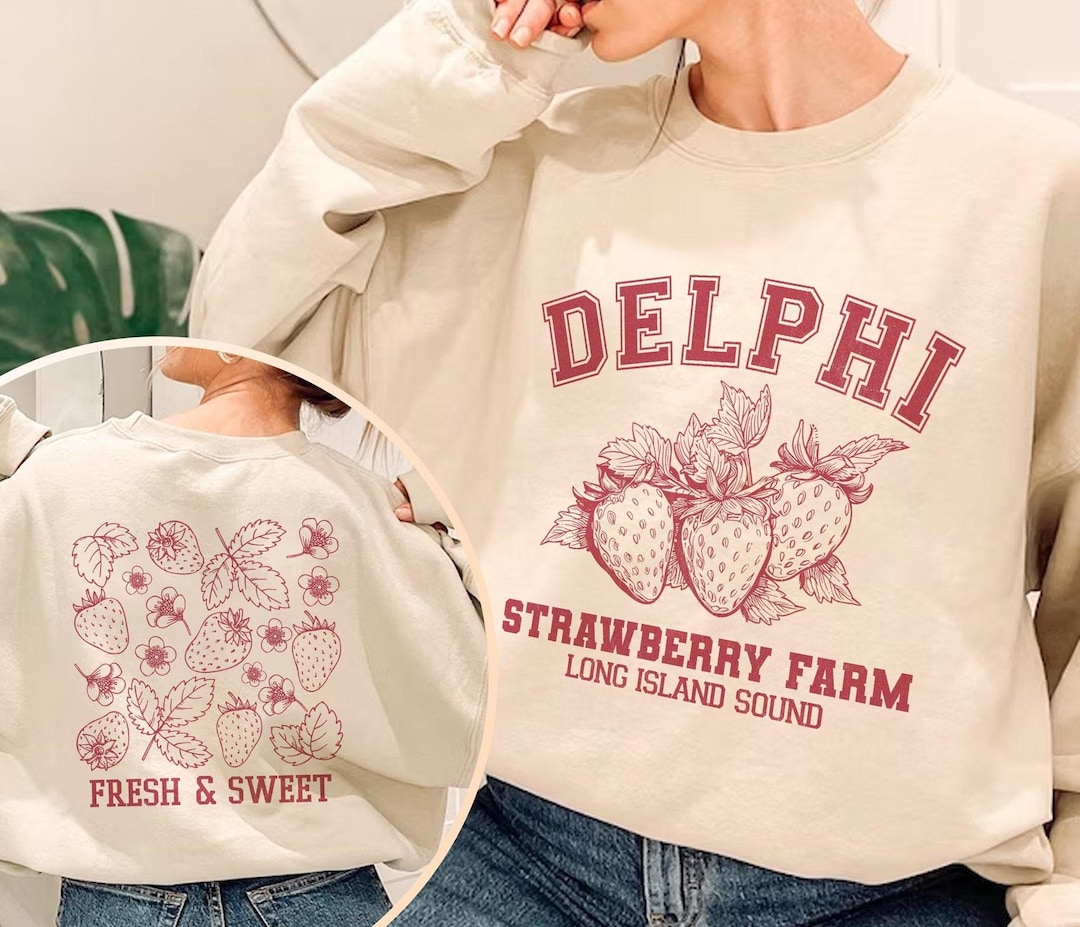 Delphi Strawberry Farms Sweatshirt Percy Jackson the Olympians Shirt ...