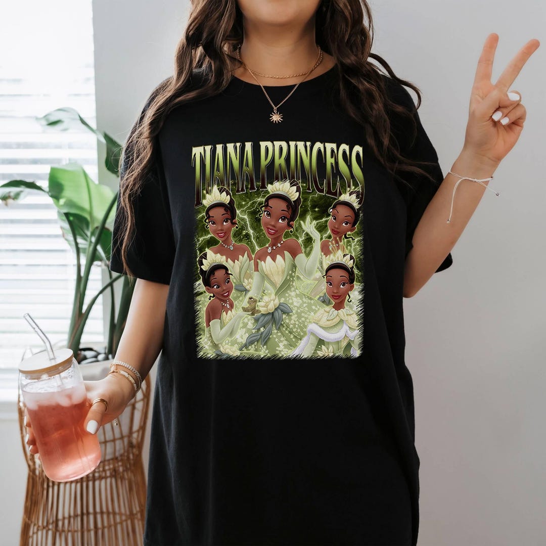 Tiana Princess Princess and the Frog Shirt, Disneyland Tiana Princess ...