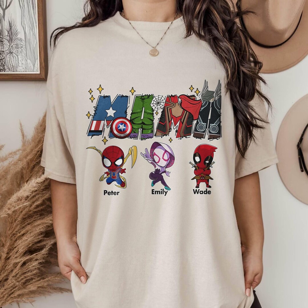 This Mama Superhero Shirt | Super Mom Superhero Mother's Day Shirt ...