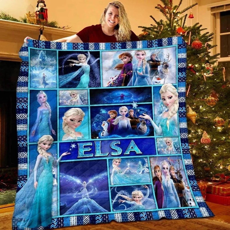 Frozen Elsa on a Bed - Etsy
