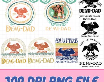 Just an Ordinary Demi Dad PNG, Moana Dad Png, Maui Png, Moana Family ...