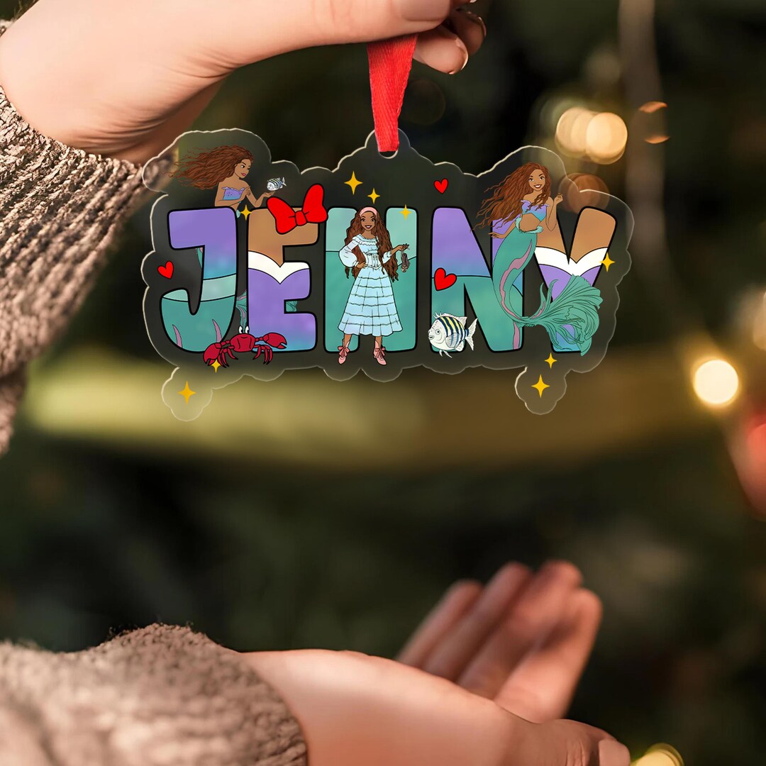 Personalized Merida Ornament, Princess Merida Christmas Acrylic ...