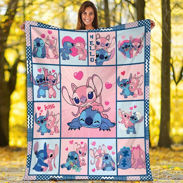 Stitch and Angel Fleece - Etsy