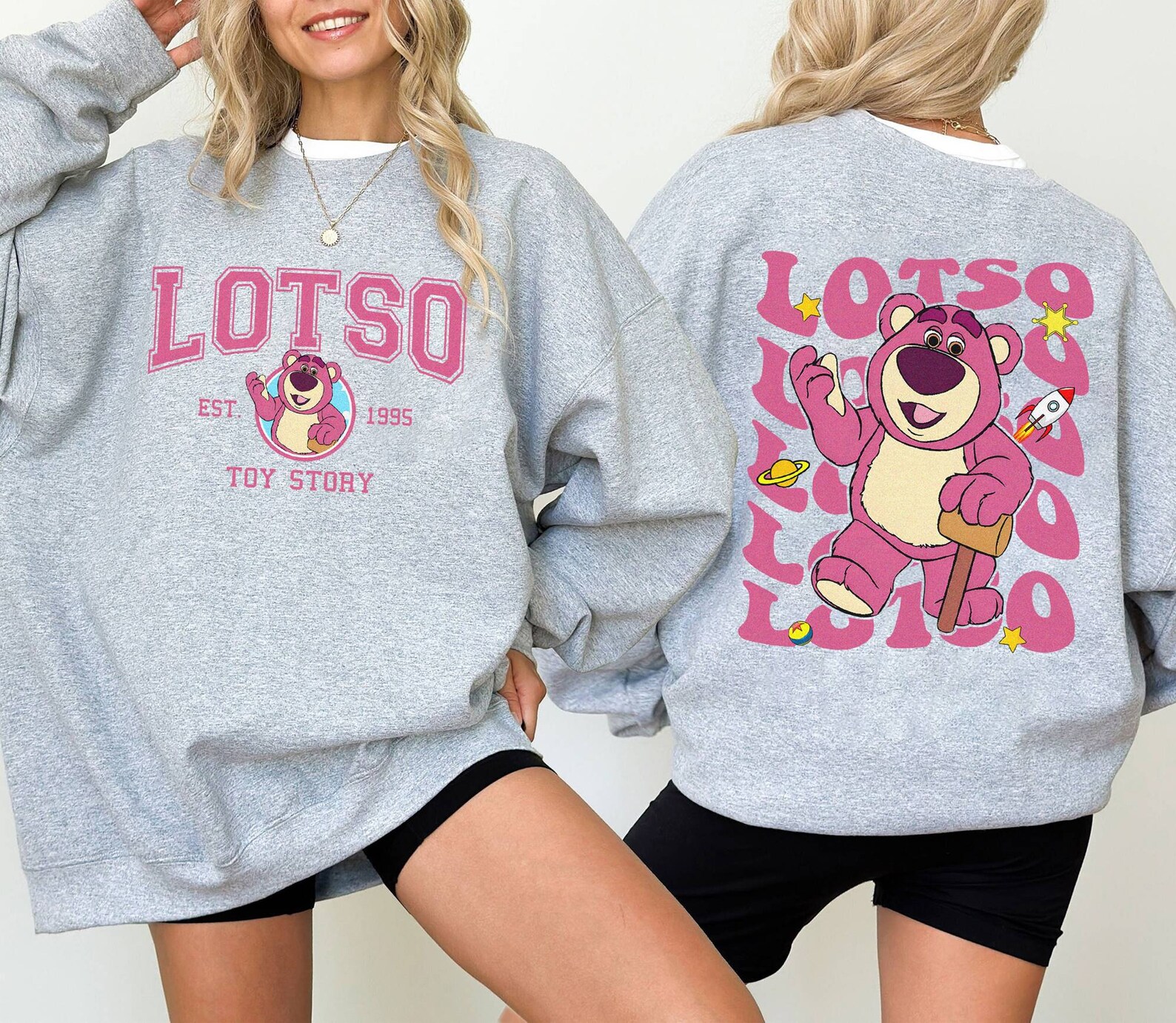 Toy Story Pixar Characters Groups 2 Sided Shirt Toy Story Lotso Shirt ...