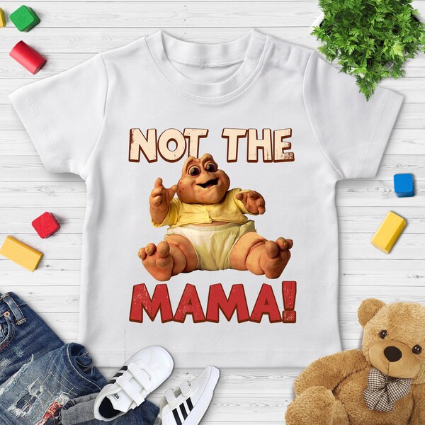 Not the Mama Kids Shirt Dinosaurs - Etsy