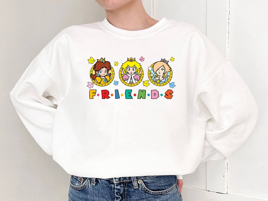 Retro Princess Mario Friends Shirt | Princess Daisy Princess Peach ...